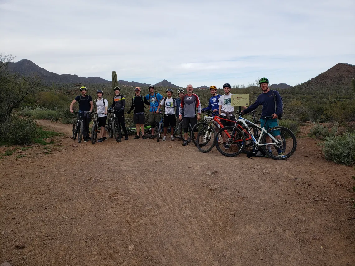Physics biking group was a success! | UA Science | Physics